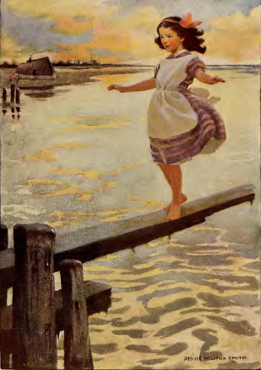 Little Em'ly by Jessie Willcox Smith, Digital Print - Etsy