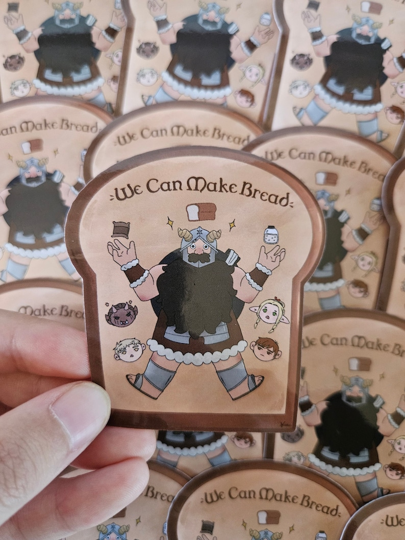 We Can Make Bread Sticker | Delicious in Dungeon Sticker Senshi Laios ...