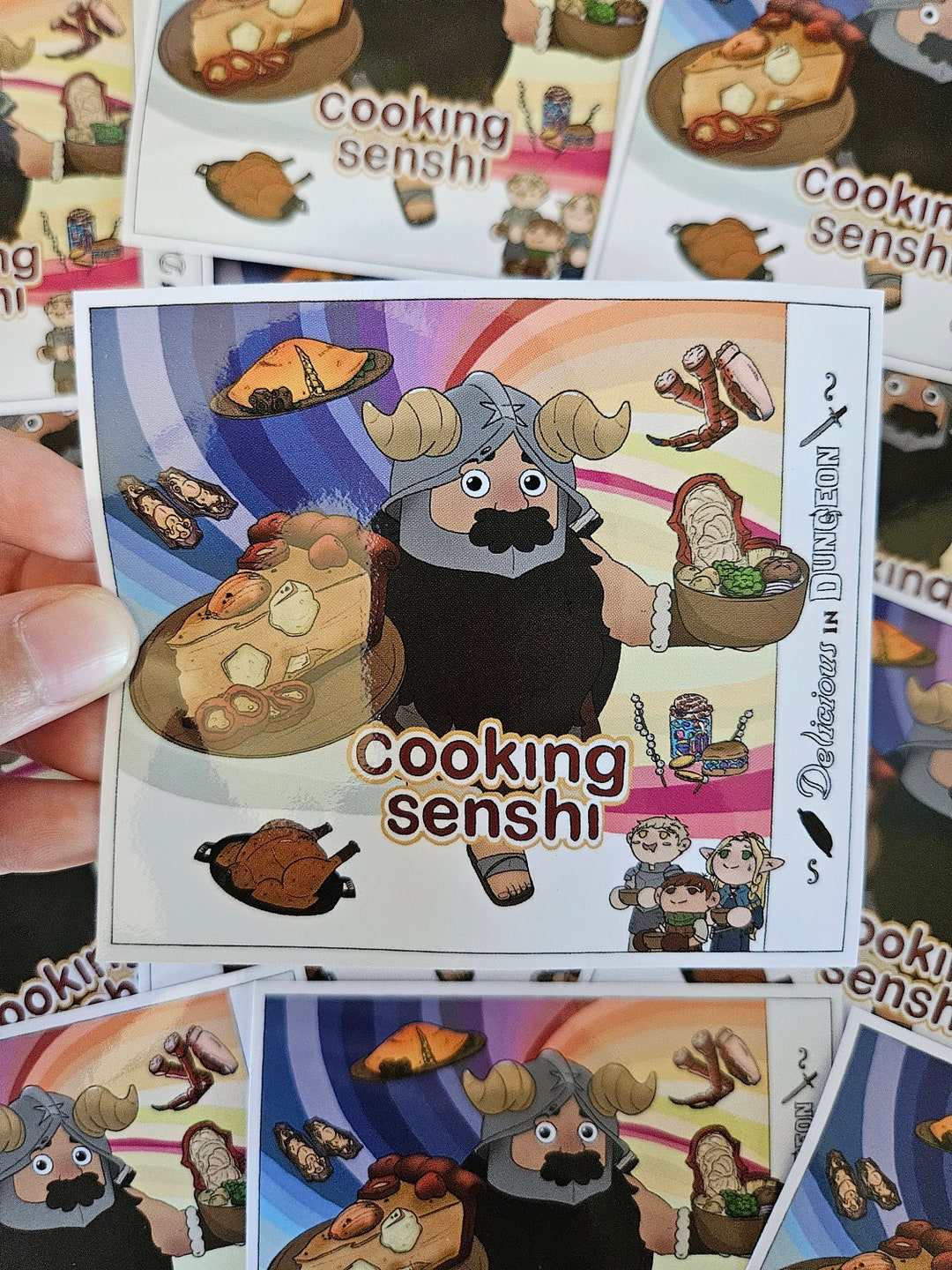 Cooking Senshi Sticker | Delicious in Dungeon Senshi Sticker Laois ...