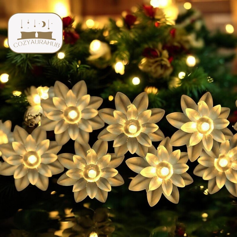Flower Solar Lights - Etsy