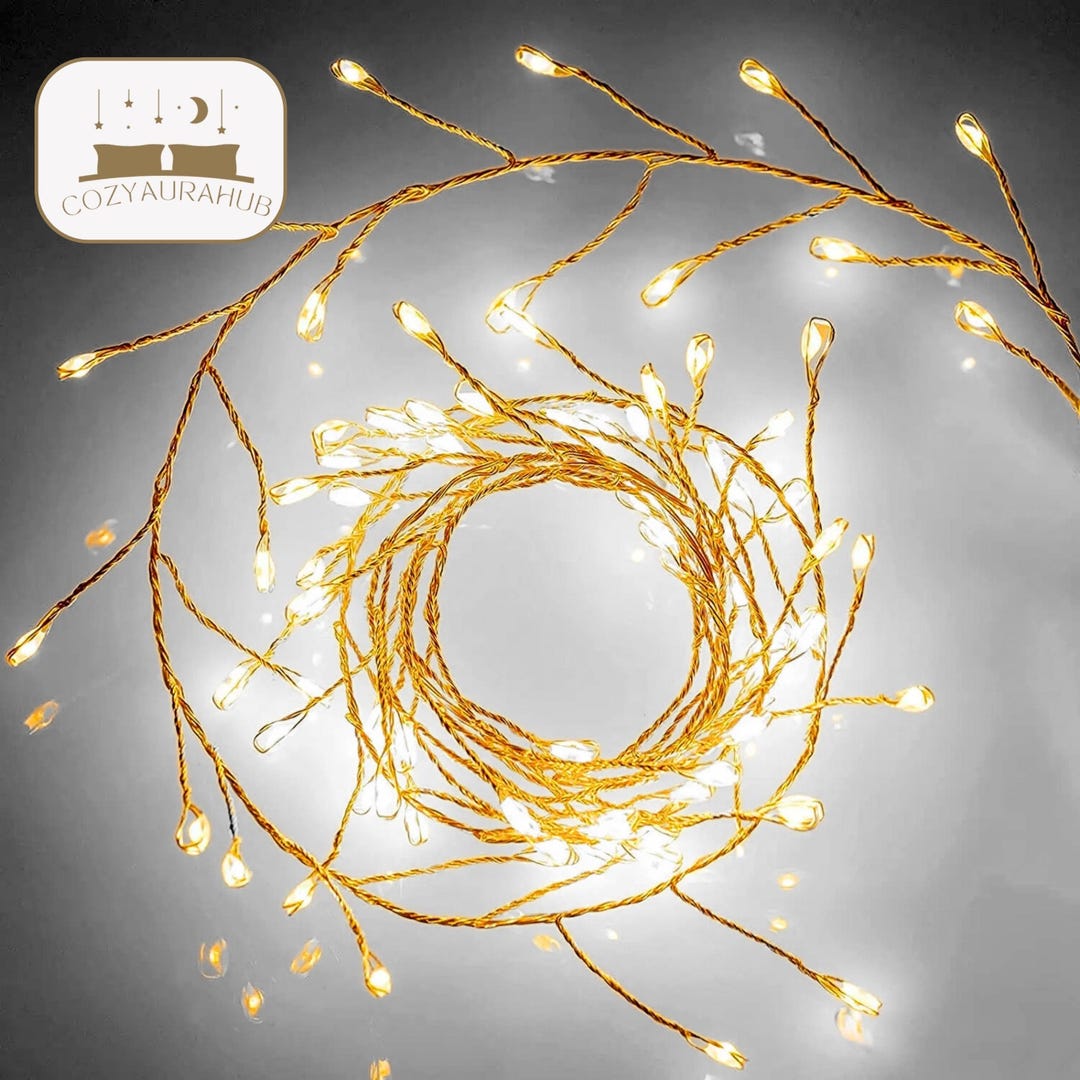 LED Firecracker Fairy Lights - 5M & 10M Copper Wire, USB Operated Party ...