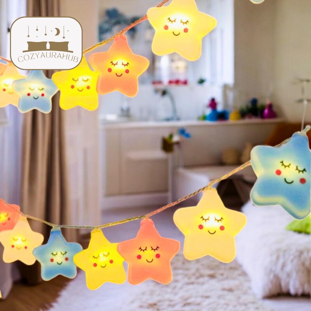 2024 Star Party LED String Lights, 10-40 LED Star Light String – USB or ...
