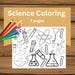 Printable Science Coloring Pages for Kids – STEM Activity Bundle ...