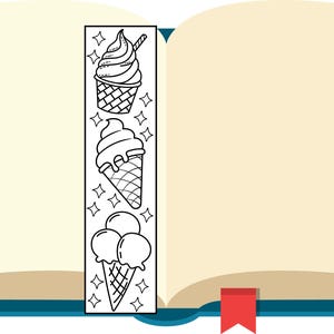Color Your Own Bookmark Summer Theme, Vacation Coloring Bookmarks for ...
