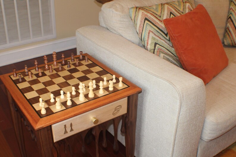 Melting Chess Table - Etsy