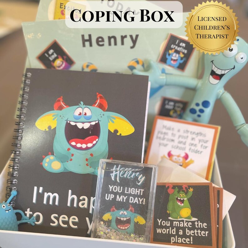 Emotional Support Handout Coping Skill Box Feeling Poster Calm Corner ...