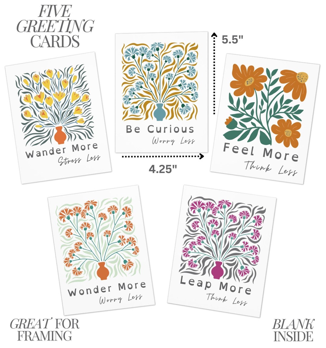 ADHD Greeting Card Motivational Positive Affirmation Card Women ...