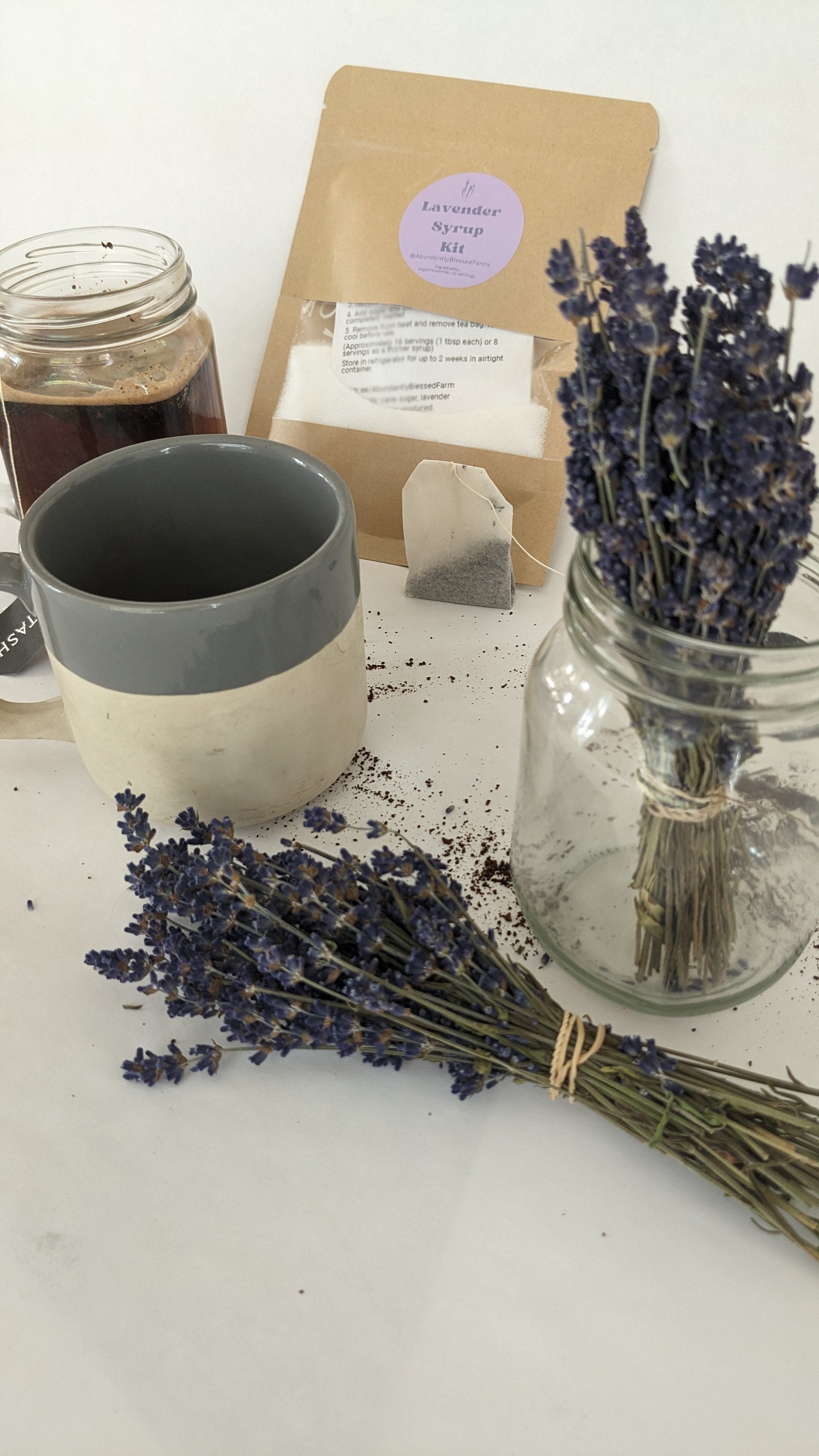 Lavender Syrup Kit, Cocktail Syrup, Mocktail Syrup, Coffee Syrup, Tea ...