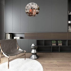 Customized Photo Clocks, Wooden Clocks, Memorial Clocks, Family Clocks ...