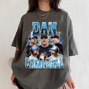Comfort Color Dan Campbell Bootleg Sport Vintage Shirt, Dan Campbell ...