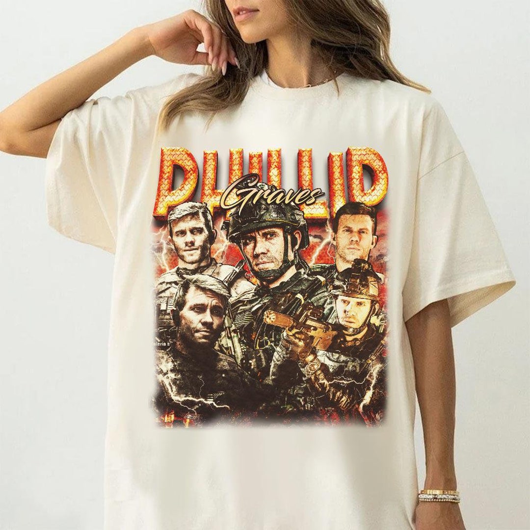 Comfort Color Pillip Grafis COD Game Character Tshirt, Pillip Grafis ...