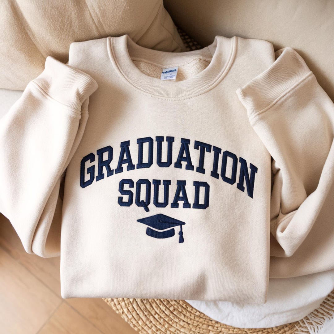 Embroidered Graduation Shirts, Family of Graduate Shirts, Graduate ...