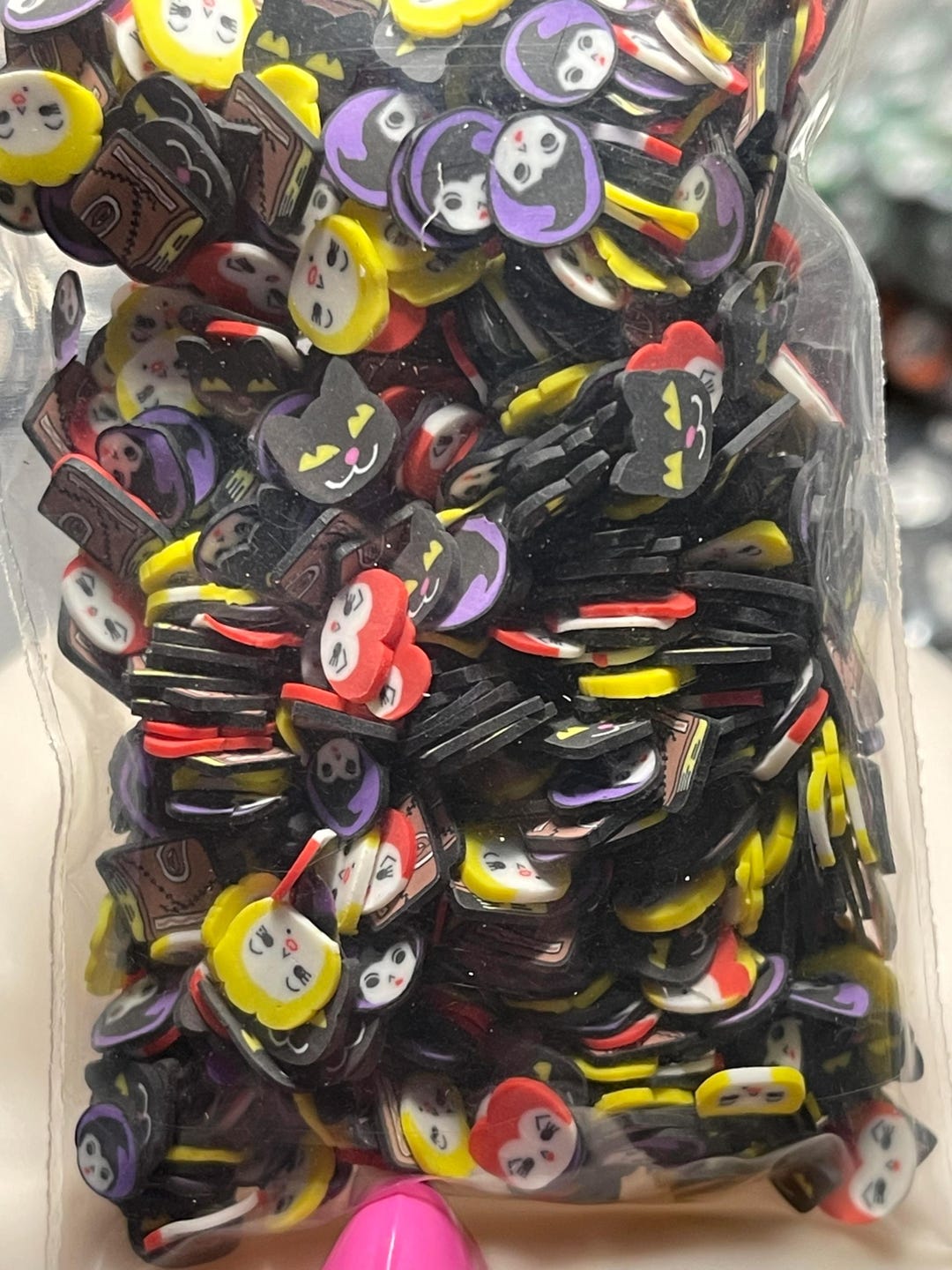 5mm Witch Sisters Sprinkle Halloween Polymer Clay Slices Fake Sprinkles ...