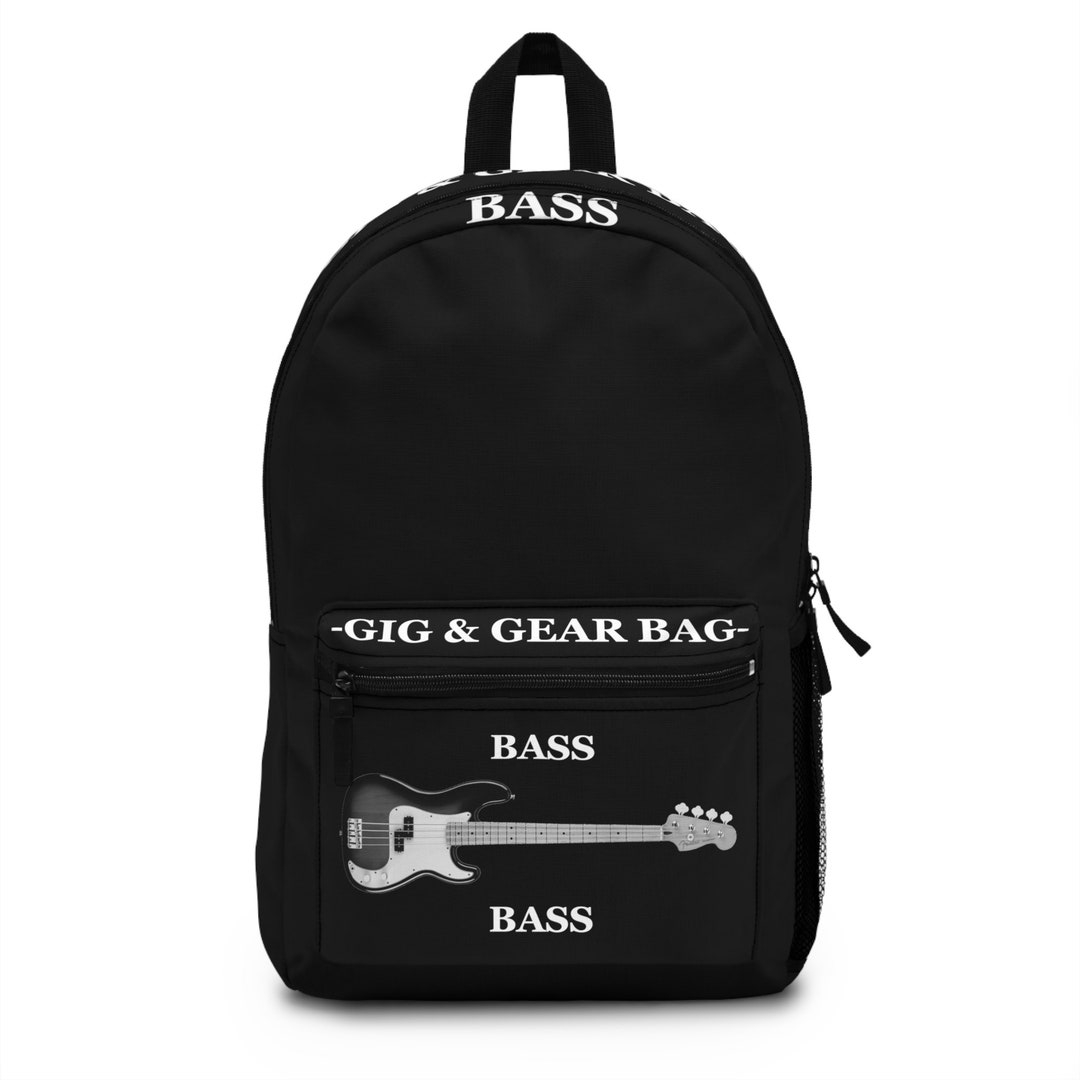 Gig and Gear Bag-bass Guitar Backpack - Etsy