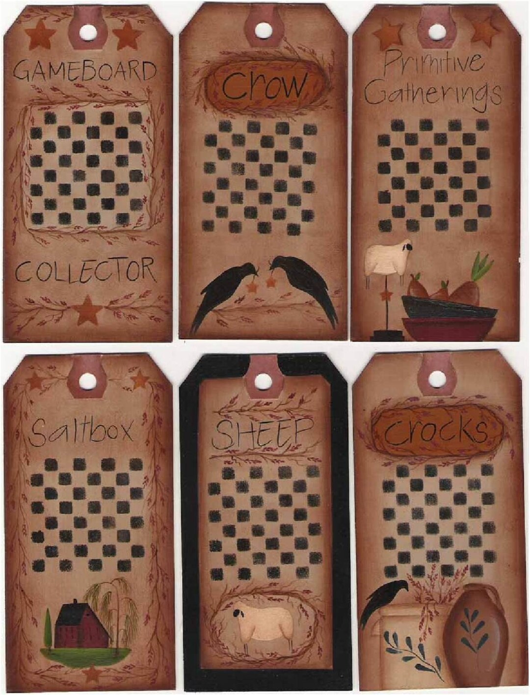 Gameboard Tags - Etsy