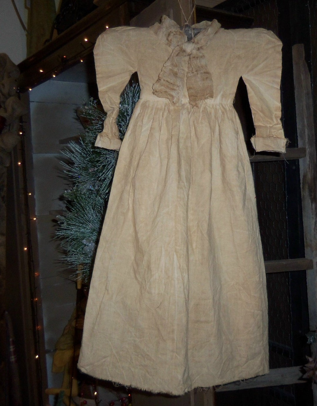 Primitive Stained Prairie Dress - Etsy