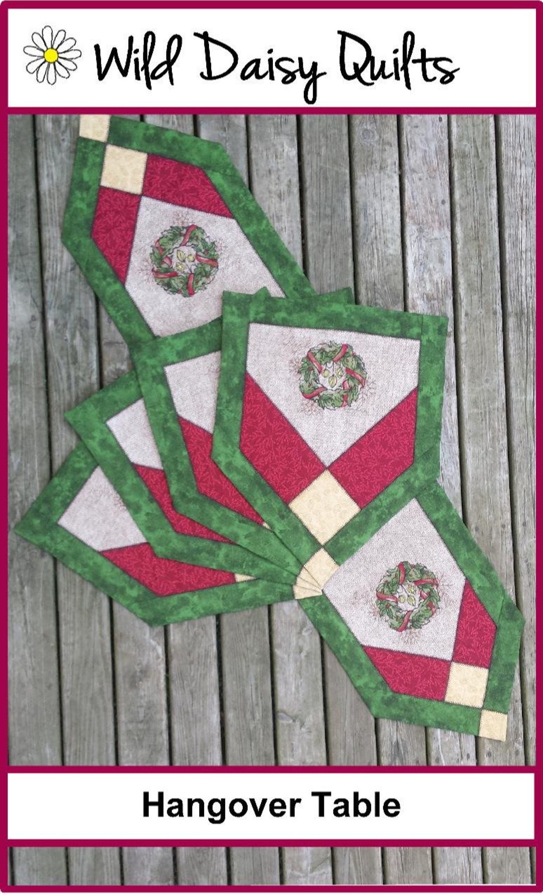 Hangover Place Mats & Table Runner Pattern PDF - Etsy