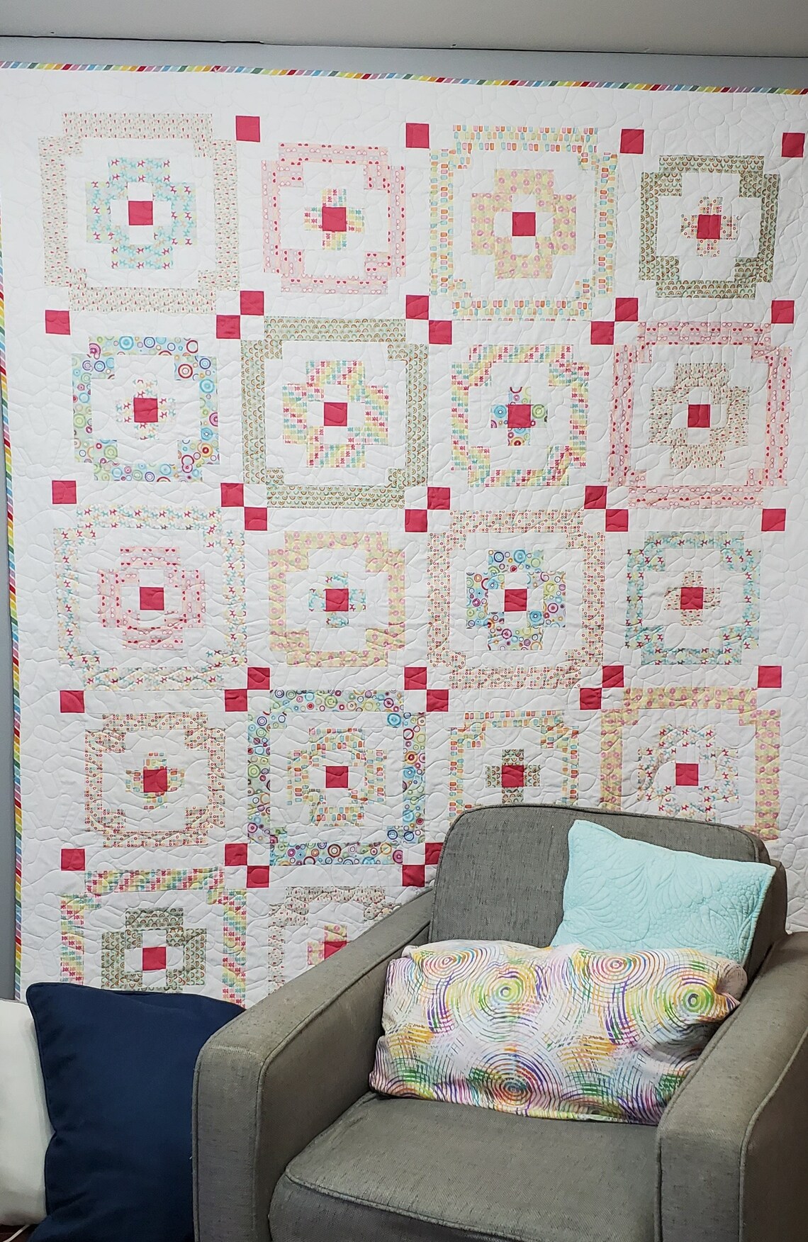 Fat Quarter Fiesta Quilt Pattern PDF Multi Sized Instant | Etsy