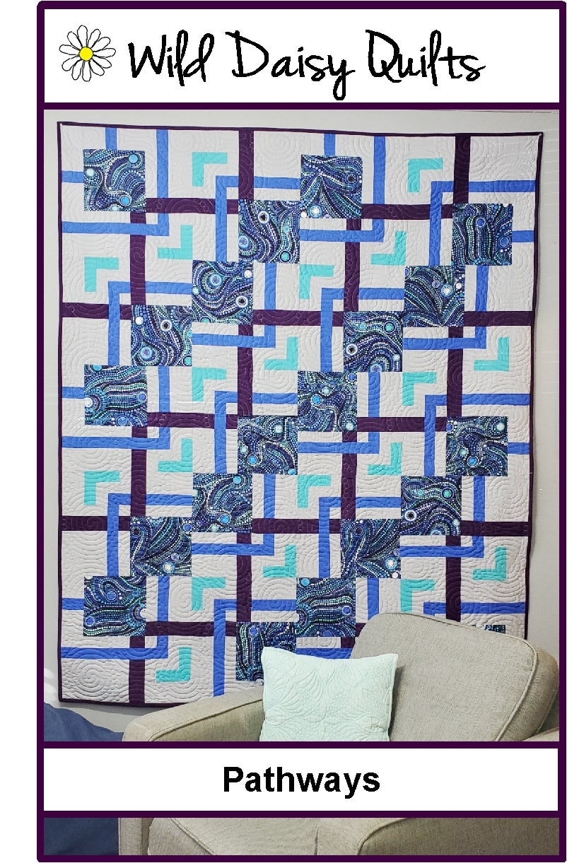 Pathways Quilt Pattern PDF, Multi Sized, Instant Download - Etsy