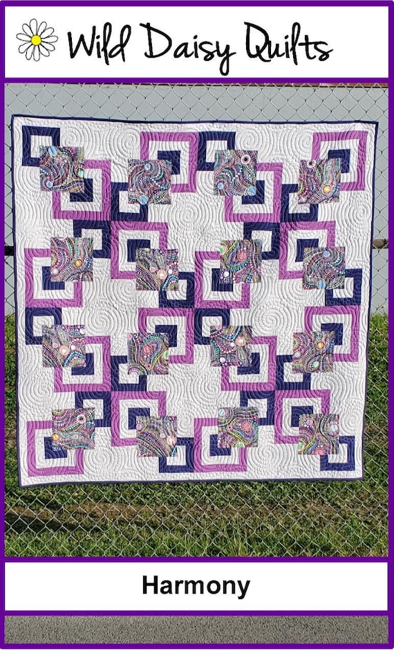 Harmony Quilt Pattern PDF 2 Sizes Instant Download - Etsy