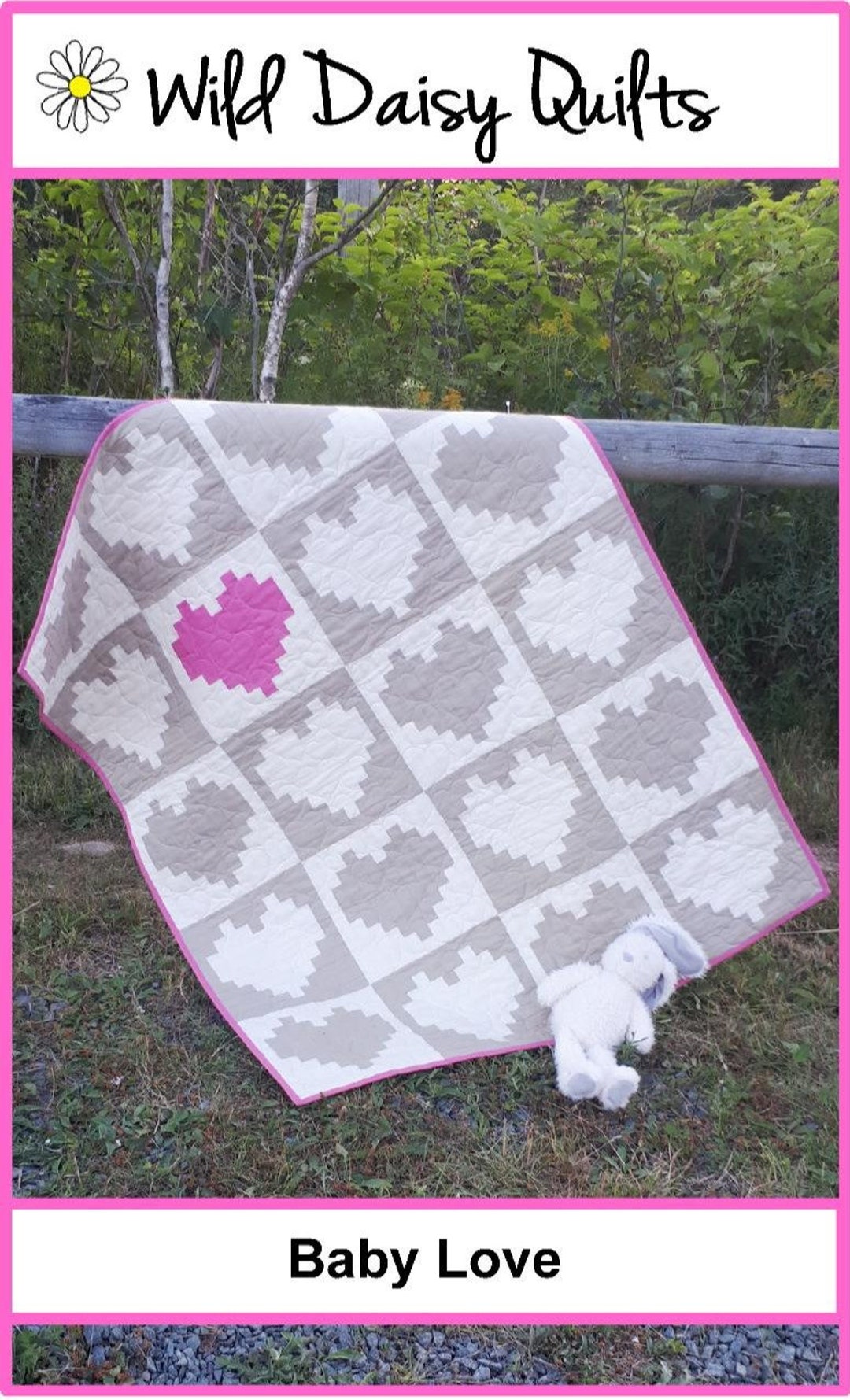 Baby Love PDF Quilt Pattern -two Sizes - Instant Download - Etsy