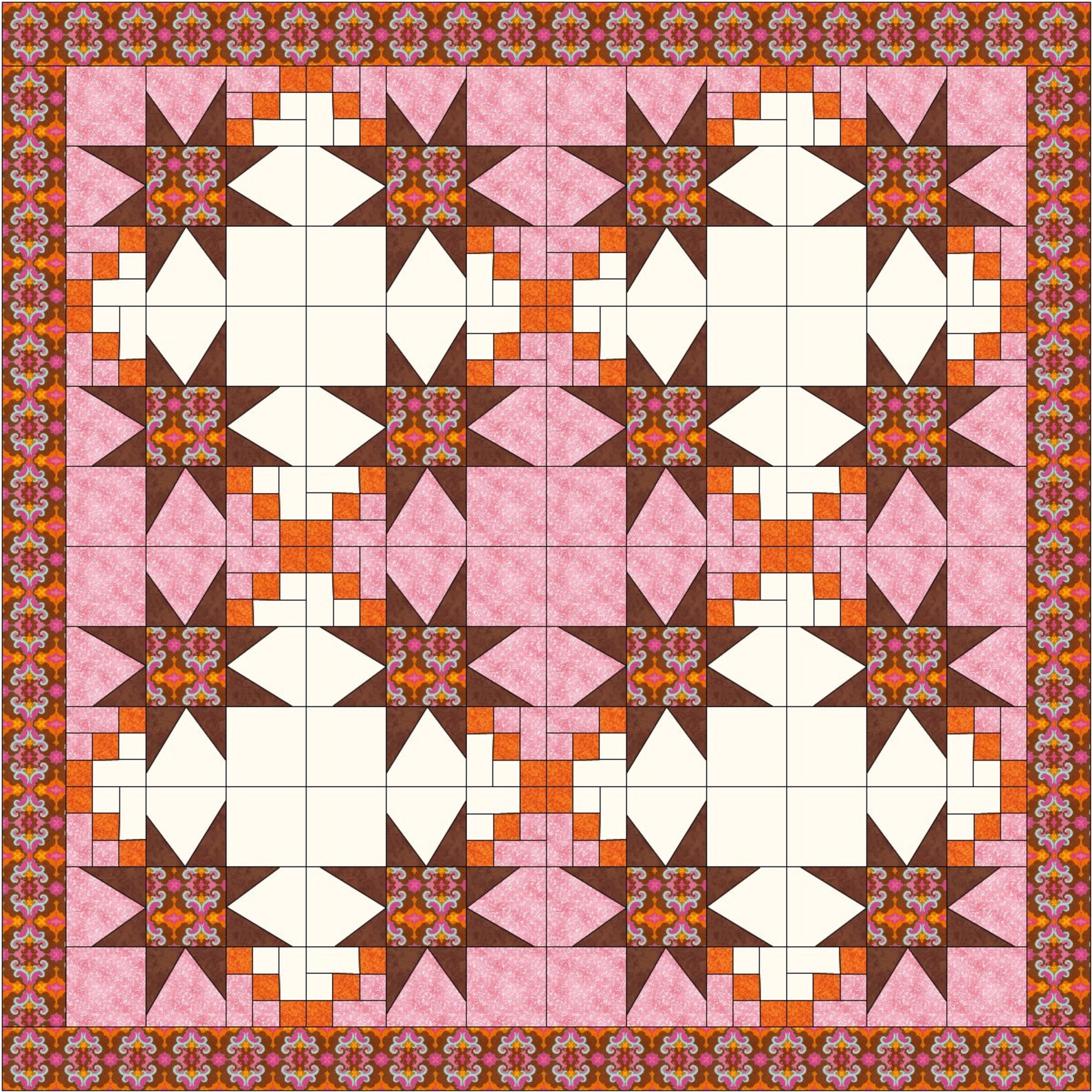 Sensation Quilt Pattern PDF, Multi Sized, Instant Download - Etsy