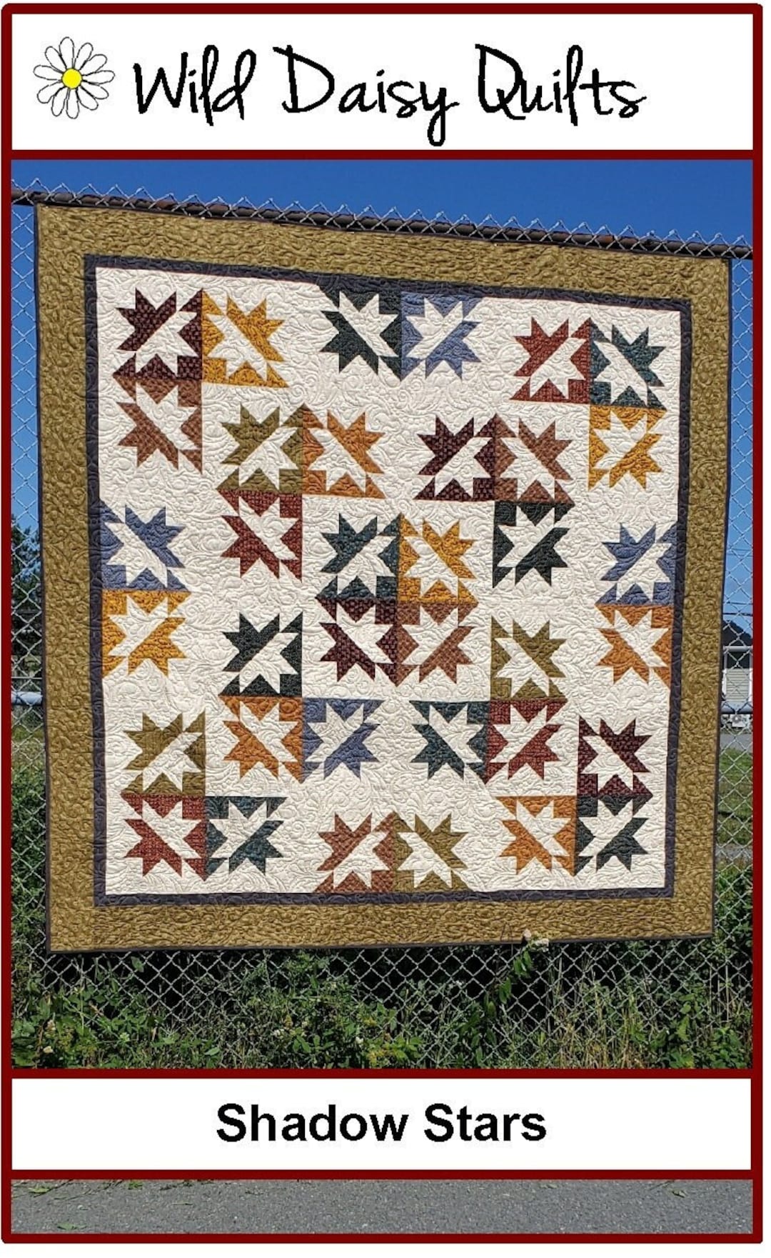 Shadow Stars Quilt Pattern PDF Quilt Instant Download - Etsy