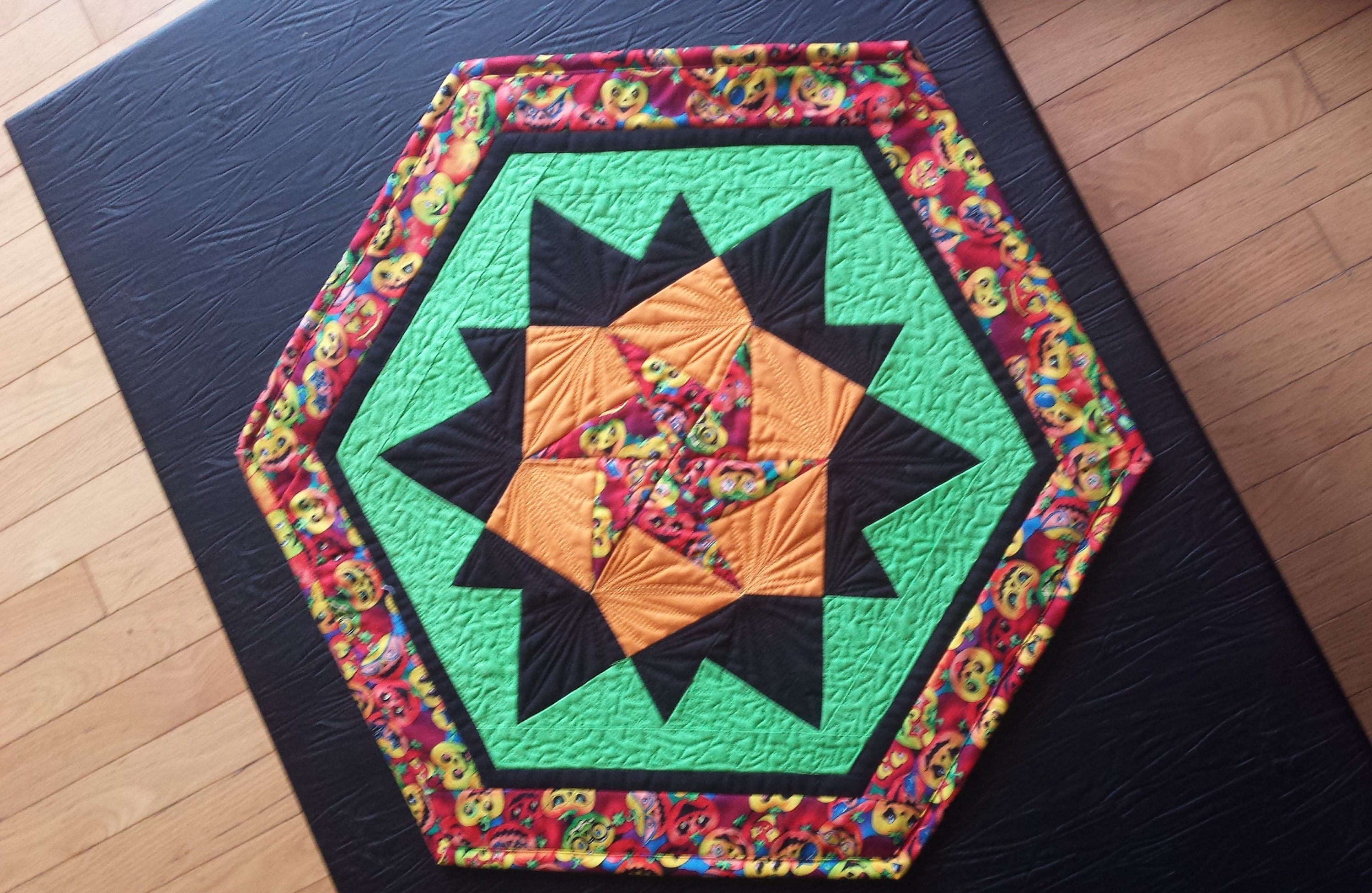 Hexagon or Diamond Table Topper Pattern PDF, Multi Sized, Instant ...