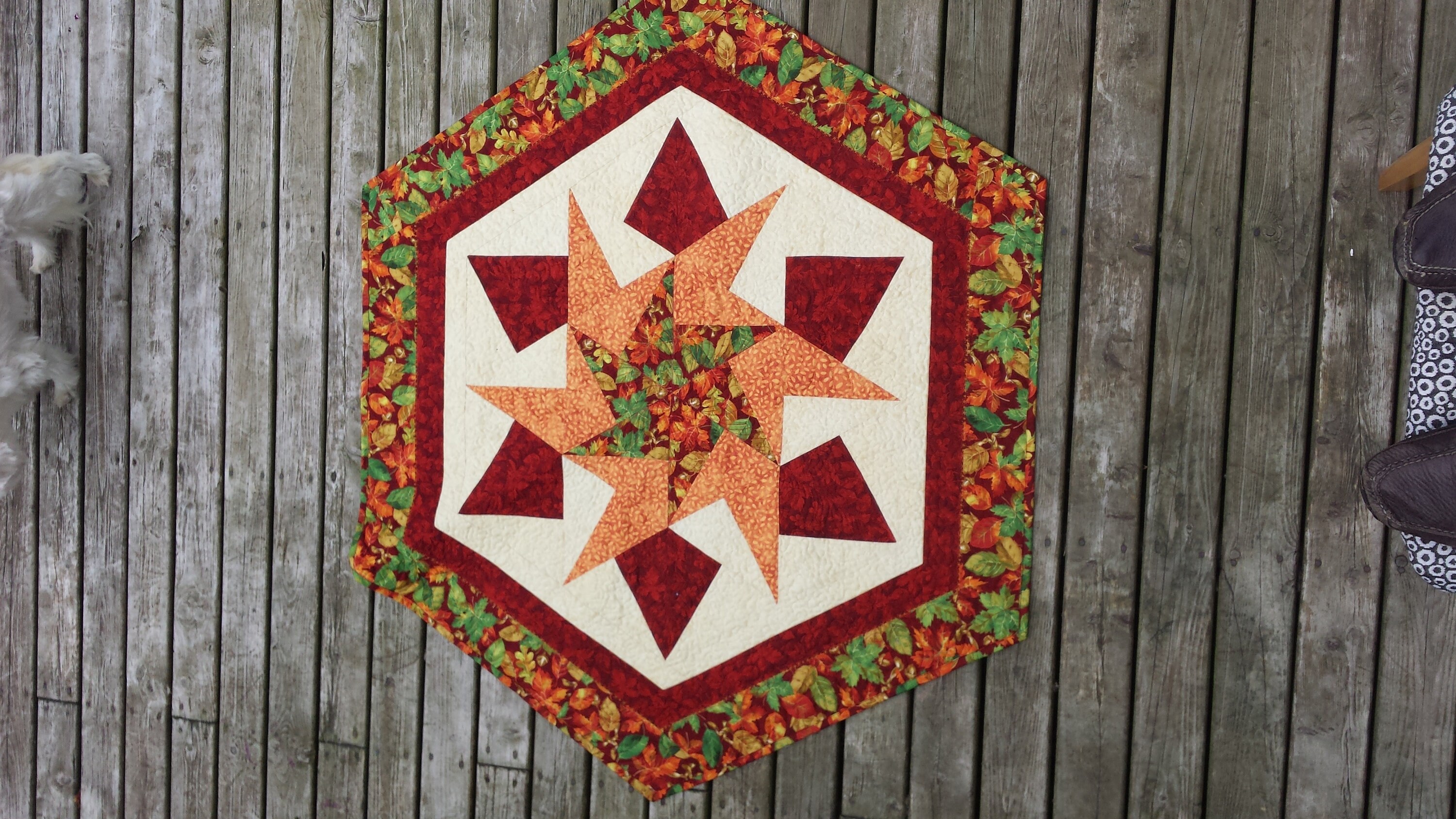 Hexagon or Diamond Table Topper Pattern PDF, Multi Sized, Instant ...