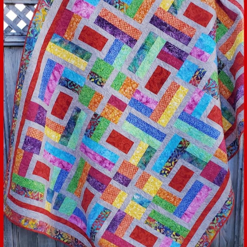 Big Block Pattern - Etsy