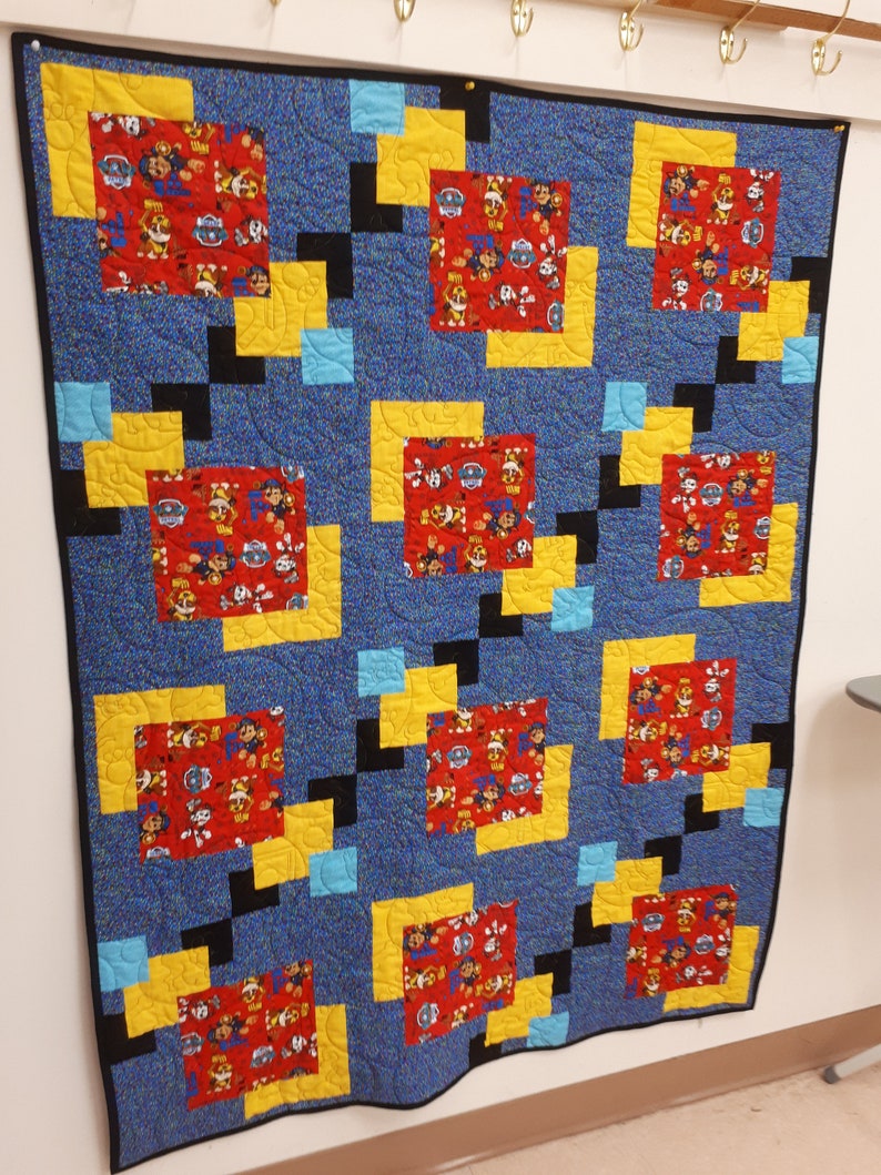 Square Dance PDF Quilt Pattern, 3 Sizes Included, Easy, Modern, Fun ...