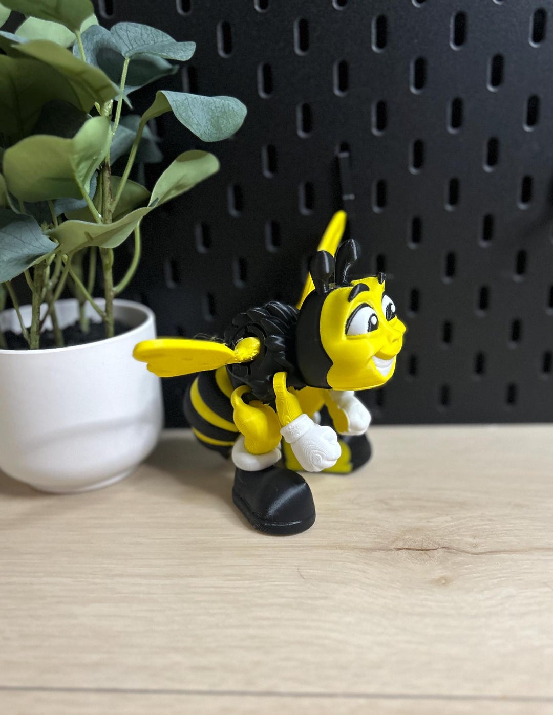 3D Printed Articulated Bee Handcrafted Insect Fidget Toy Unique Stress ...