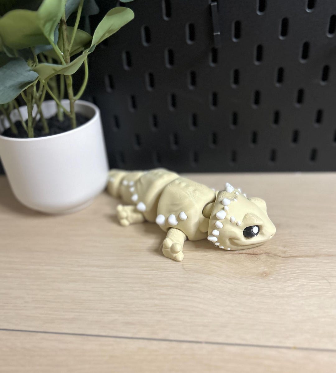 3D Printed Articulating Bearded Dragons Toy Customizable Bearded ...