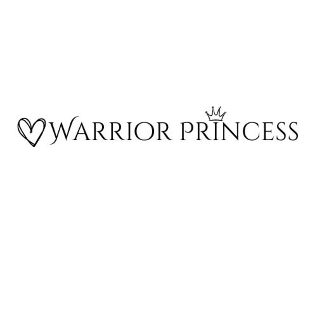 Warrior Princess, Digital Svg Download, Black, and PNG File Black - Etsy