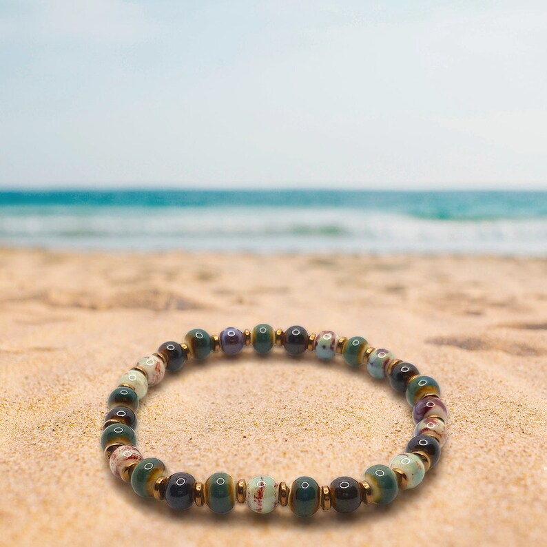 Timeless Equilibrium Bracelet With Copper Plated Hematite - Etsy