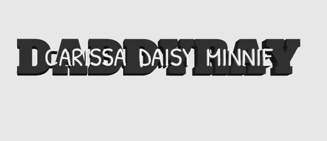 3D Printed Names - Personalized Name Sign - Desktop Sign Gift Plaque 3D ...