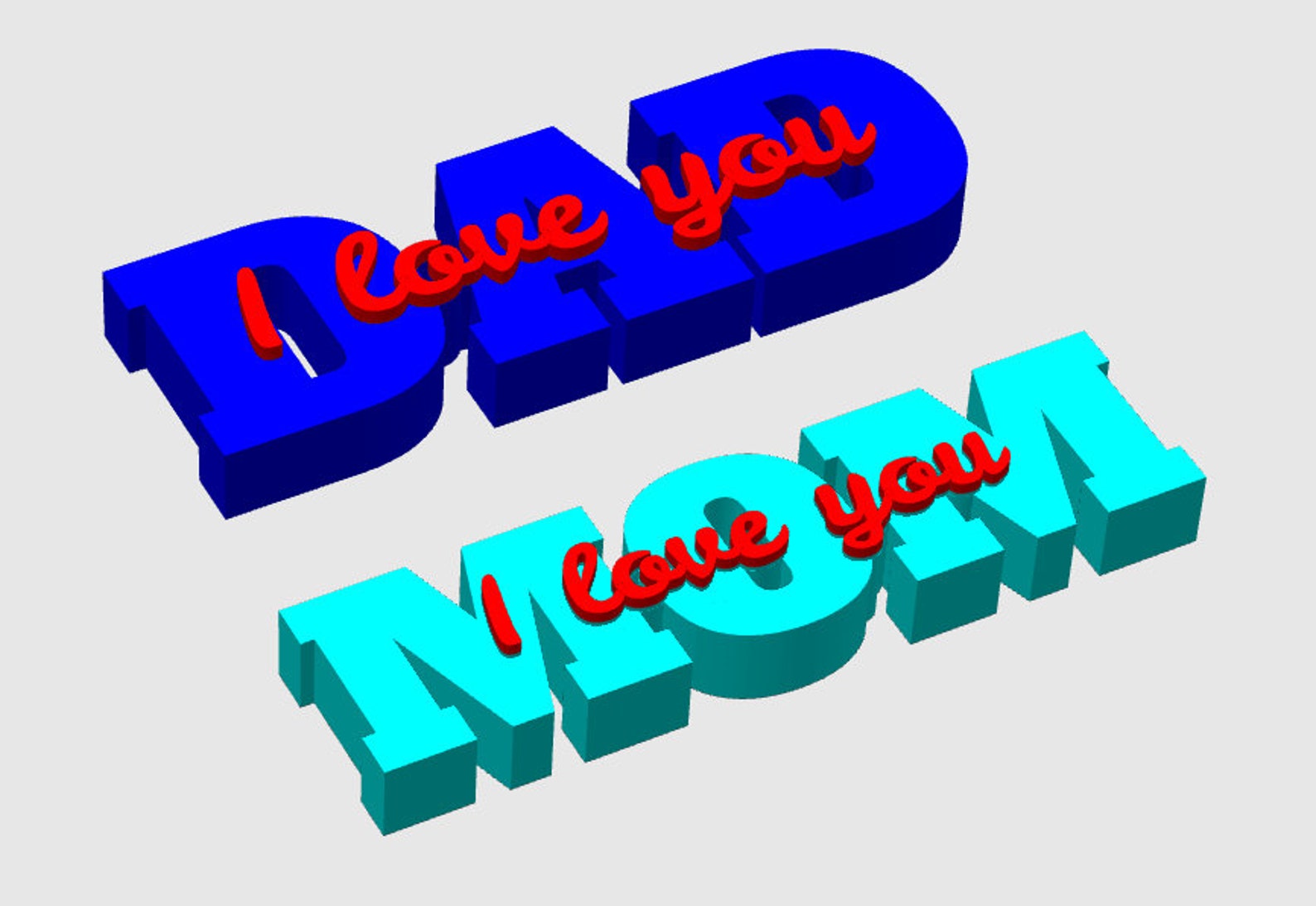 3D Printed Names - Personalized Name Sign - Desktop Sign Gift Plaque 3D ...