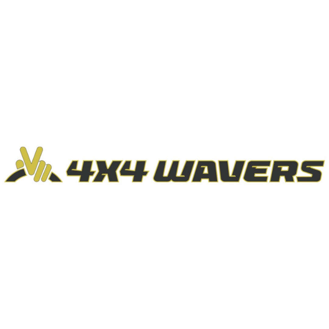 4x4wavers Official Logo Sticker Decal Decoration for Hood Sides 2 ...