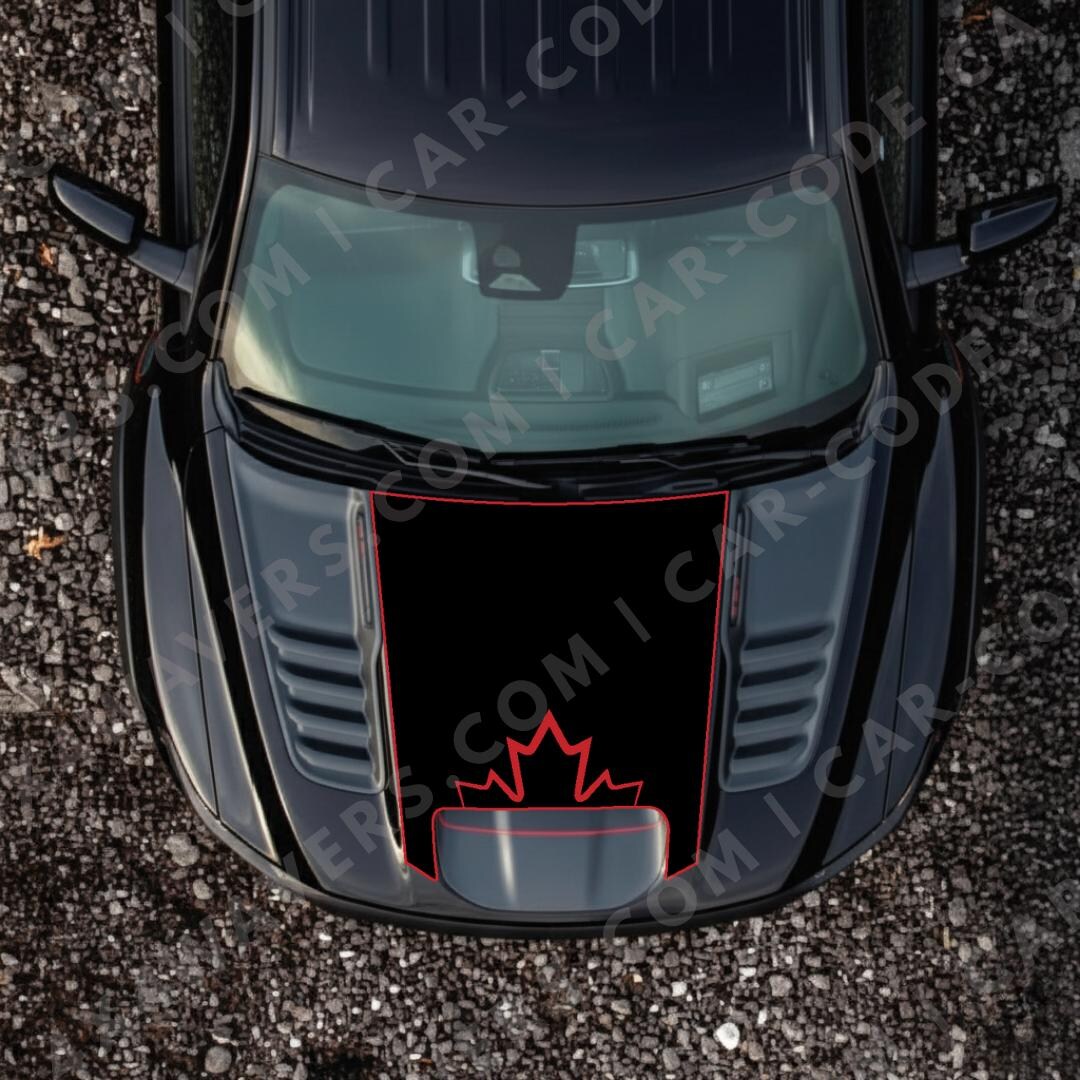 Ram 1500 TRX Hood Decal – Canada Style Graphic Kit, 2019-2024 - Etsy