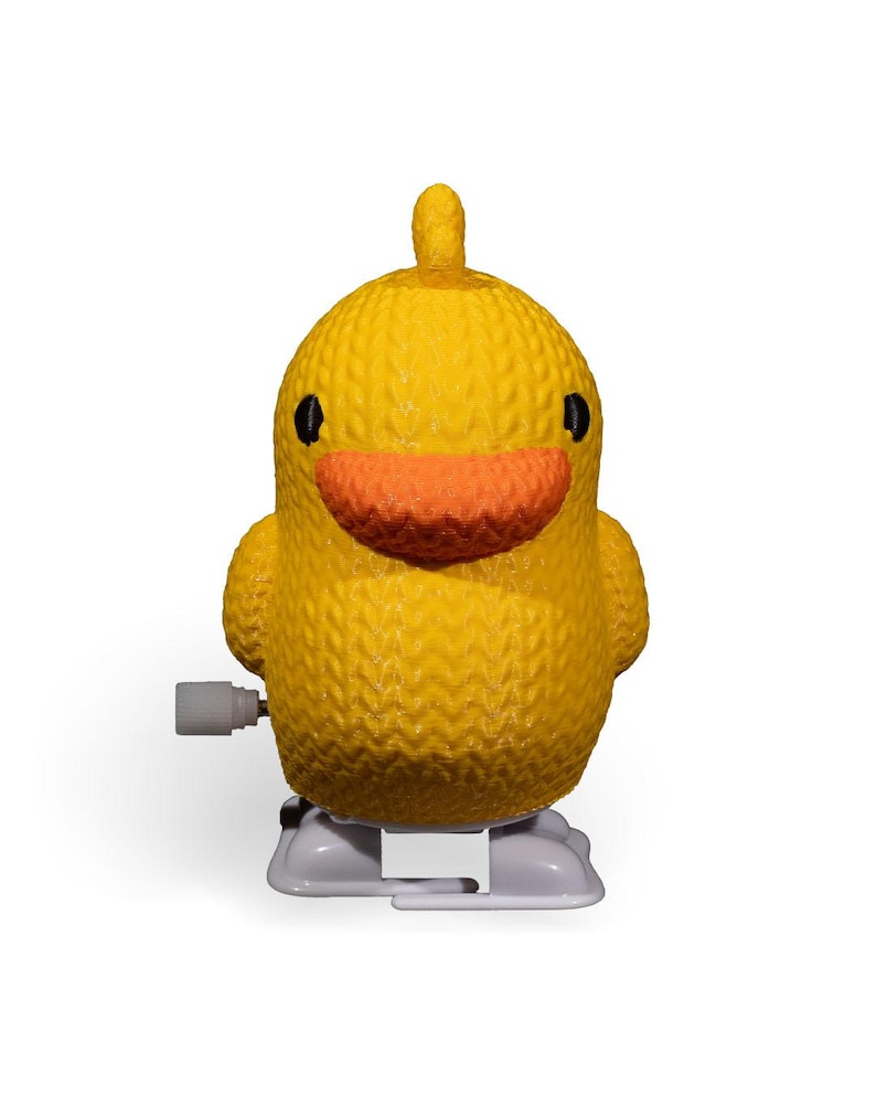 Vintage Style Wind up Duck Toy - Retro Inspired 3D Printed Collectible ...