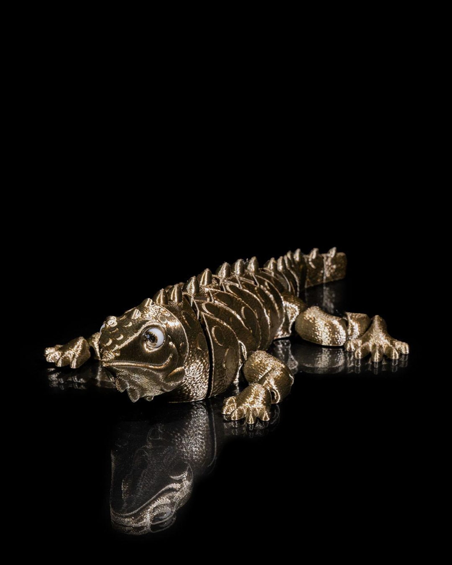 3D Printed Articulating Iguana: Iggy Fidget Toy - Etsy