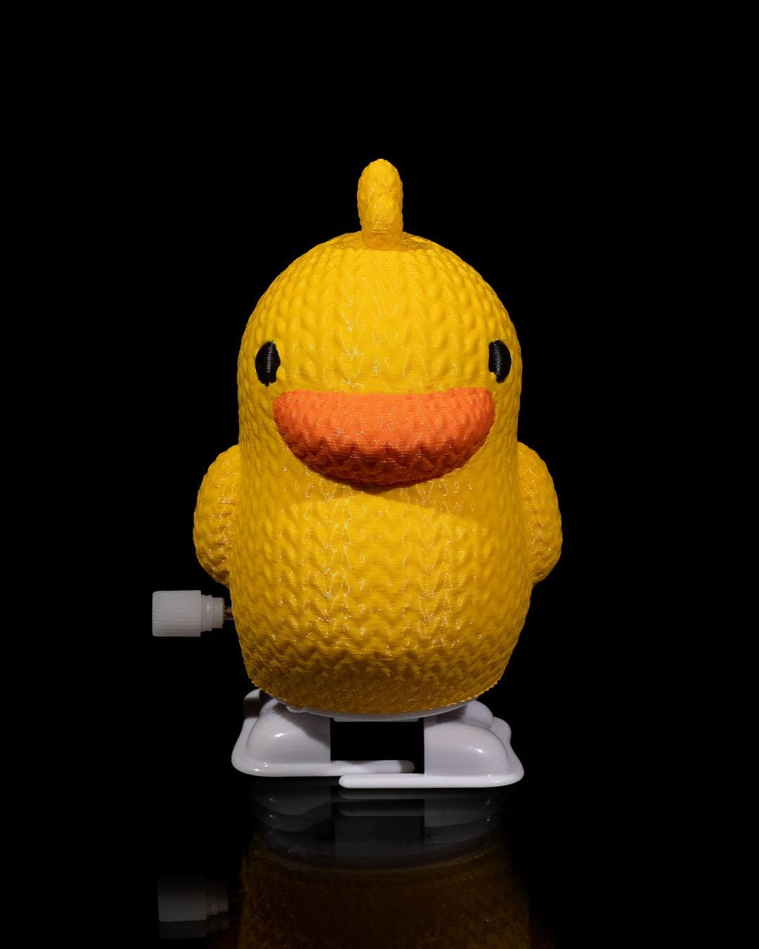 Vintage Style Wind up Duck Toy - Retro Inspired 3D Printed Collectible ...