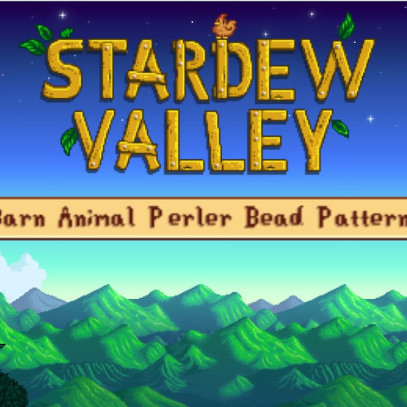 Stardew Valley Perler Bead Pattern - Etsy