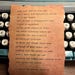 Personalized Custom Poetry Typed on Vintage Typewriter Made to Order - Etsy