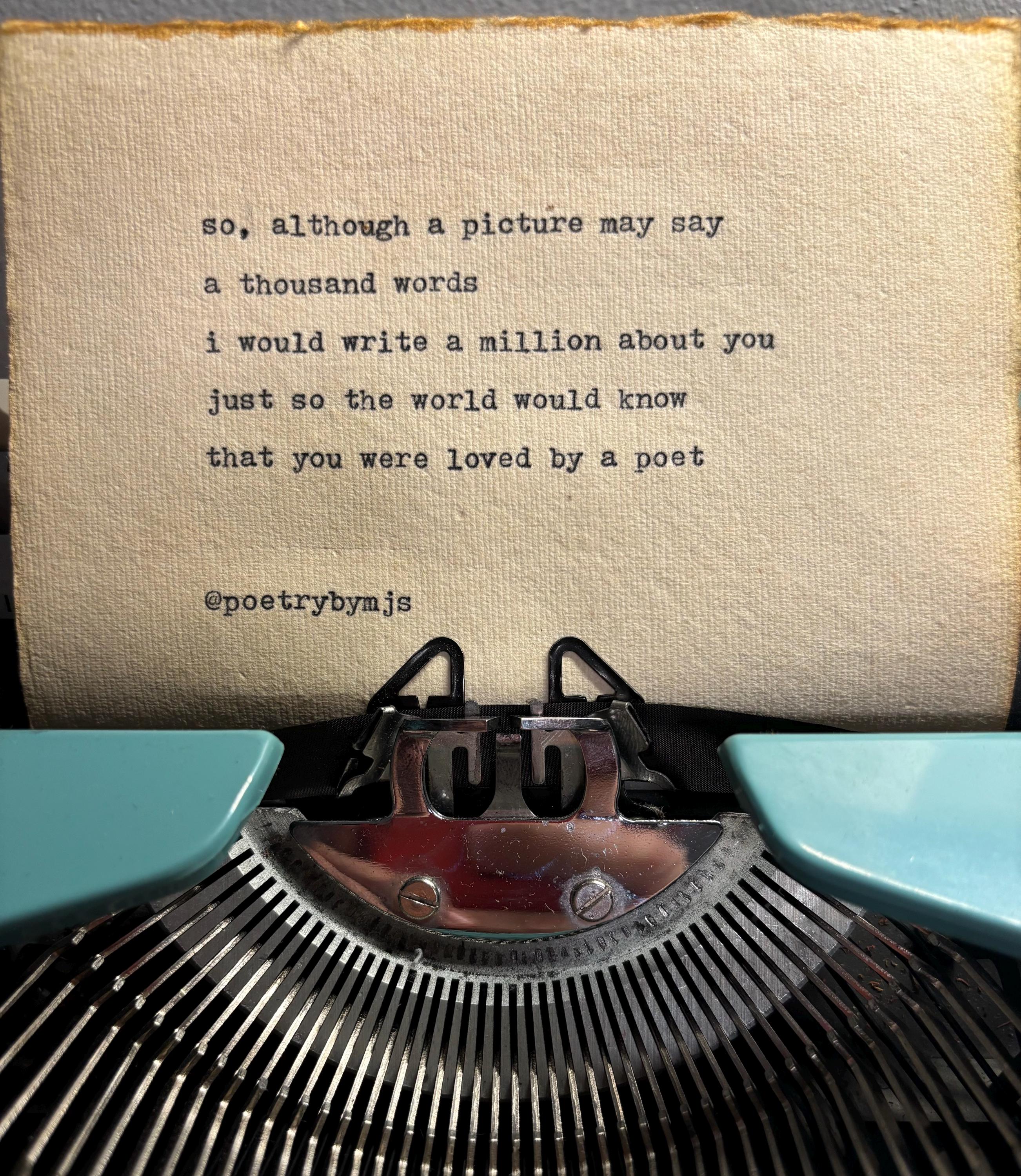 Personalized Custom Poetry - Digital - Etsy