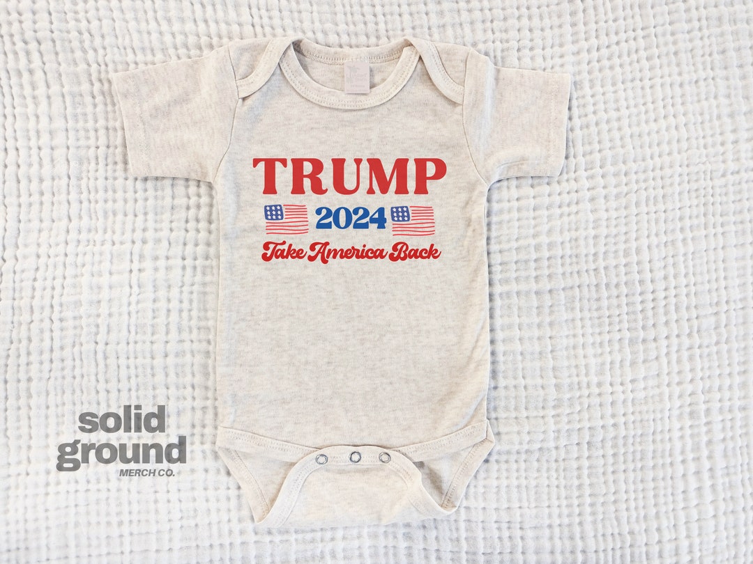 MAGA Baby Bodysuit MAGA Toddler Shirt Trump Baby One Piece Trump Baby ...