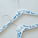 Boho Hand-painted Custom Wedding Hangers Personalized Bride and Groom ...