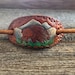 Tooled Leather Hair Barrettes - Etsy