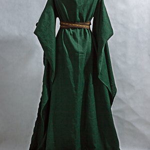 Medieval Dress Ceres, Viking Wedding Gown, Celtic Pagan Handfasting ...