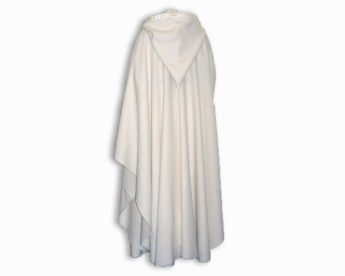Pagan Ritual Robe Wiccan Cape Druid Cape Larp Cleric - Etsy